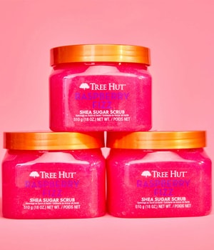 TREE HUT Raspberry Fizz Shea Sugar Scrub Körperpeeling online kaufen