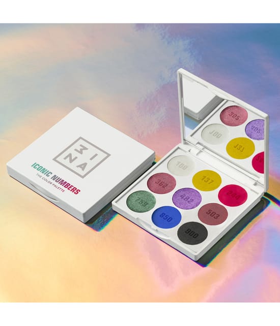 3INA The Color Palette Iconic Numbers Oogschaduwpalette online kopen